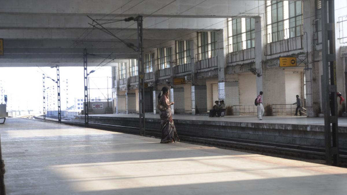 Safety takes a backseat at MRTS stations - The Hindu