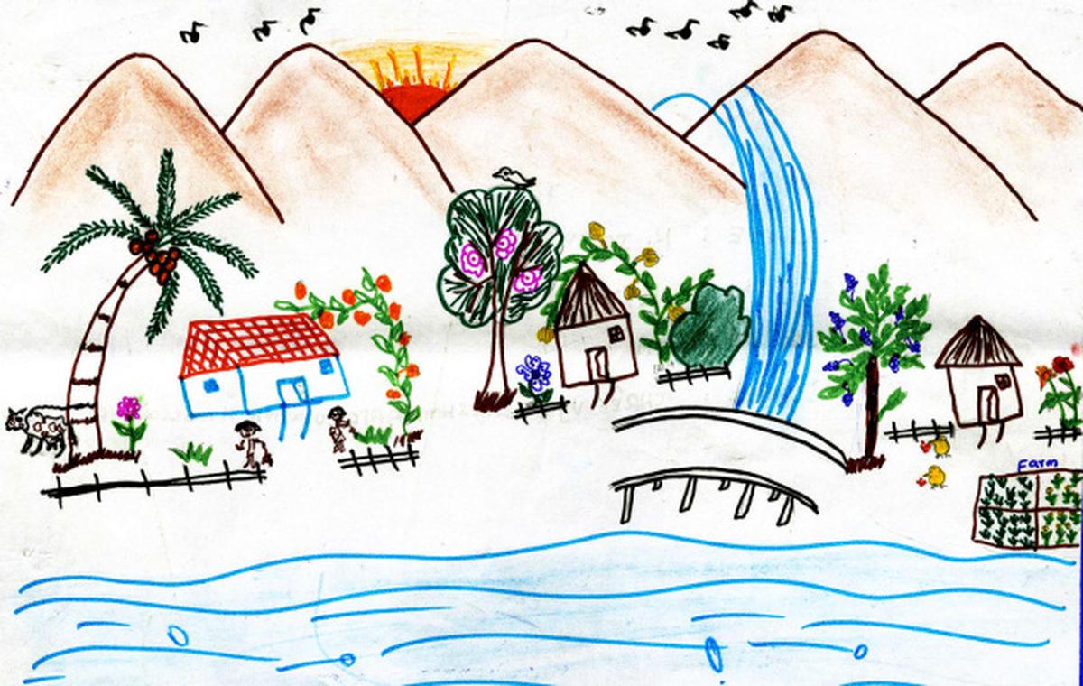 Drawings from Coimbatore and surrounding regions - The Hindu