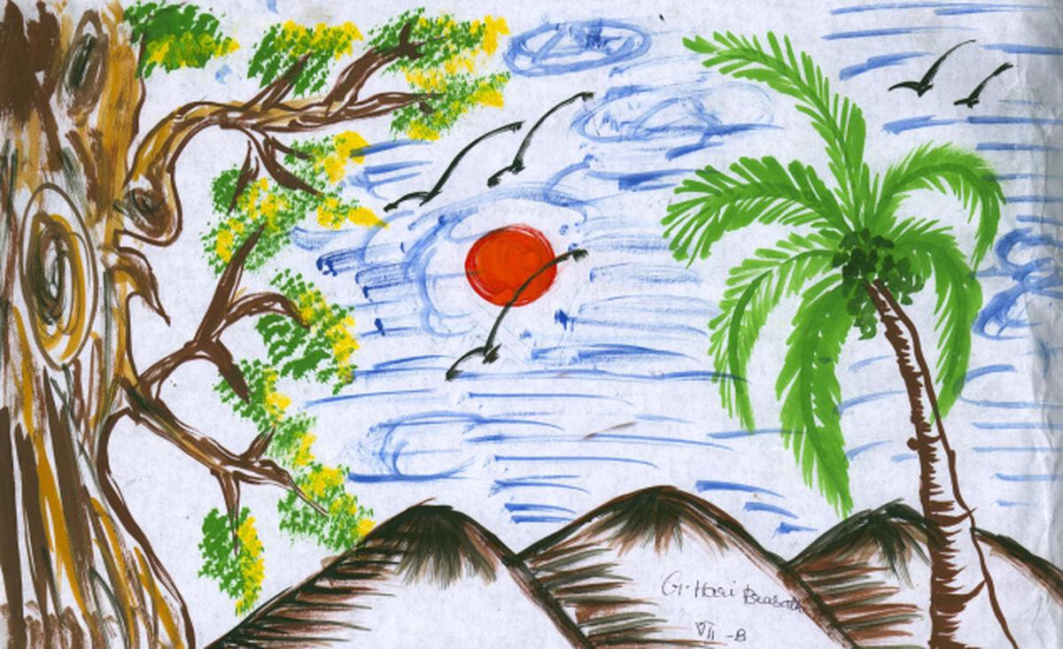 Drawings from Puducherry - The Hindu