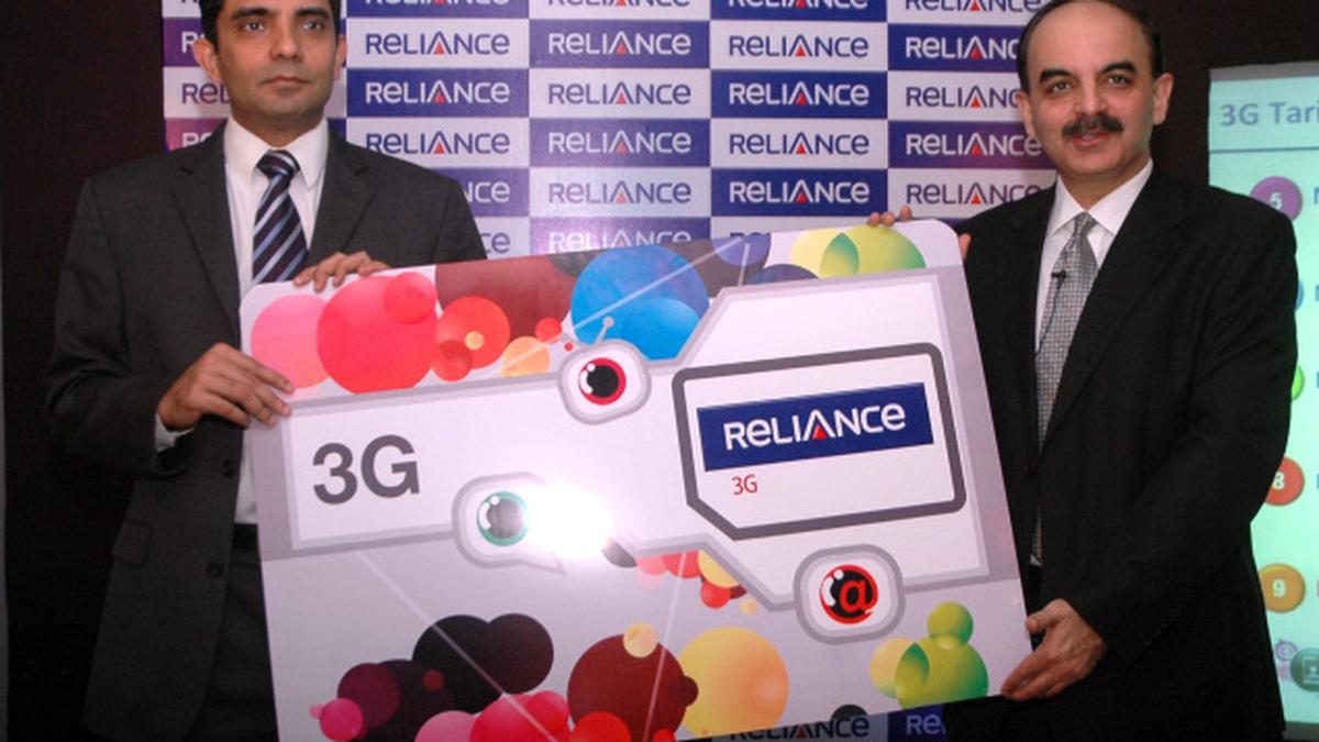 RCom launches 3G services, promises affordable tariffs - The Hindu