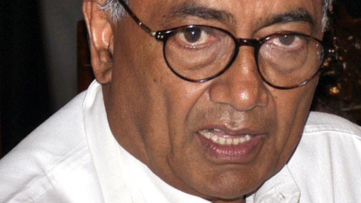 Digvijay seeks record of his conversation with Karkare - The Hindu