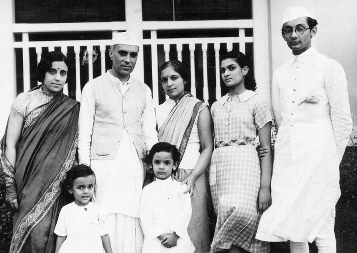 Jawaharlal Nehru Family Photos