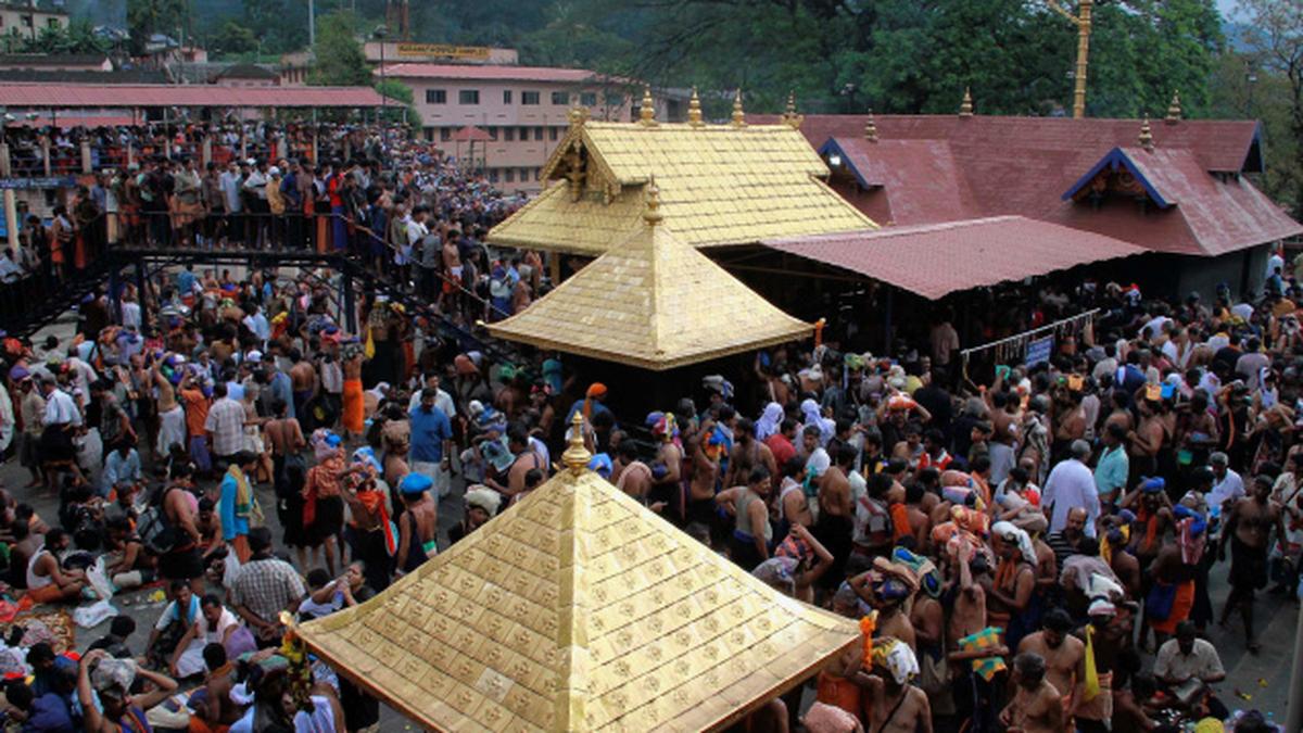 Hectic preparations under way for Sabarimala pilgrim season - The Hindu