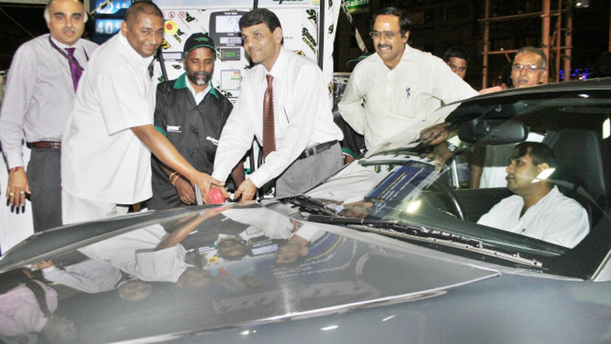 BPCL outlet launches exclusive bay for Speed fuel - The Hindu