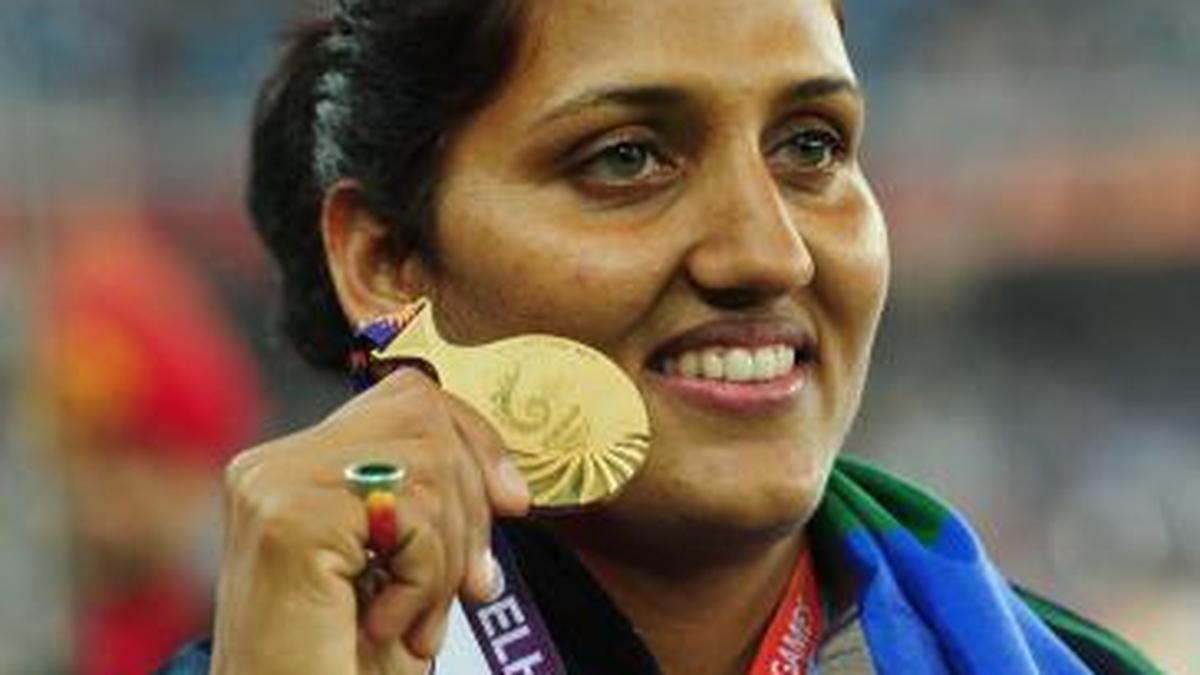 Poonia ends the long wait for gold - The Hindu