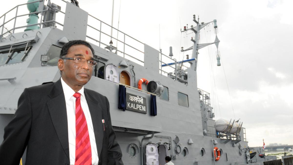 Navy’s fast attack craft Kalpeni commissioned - The Hindu