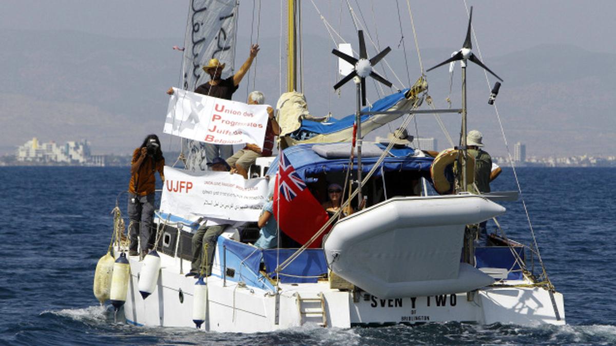 Israeli forces take over Gaza-bound aid ship - The Hindu