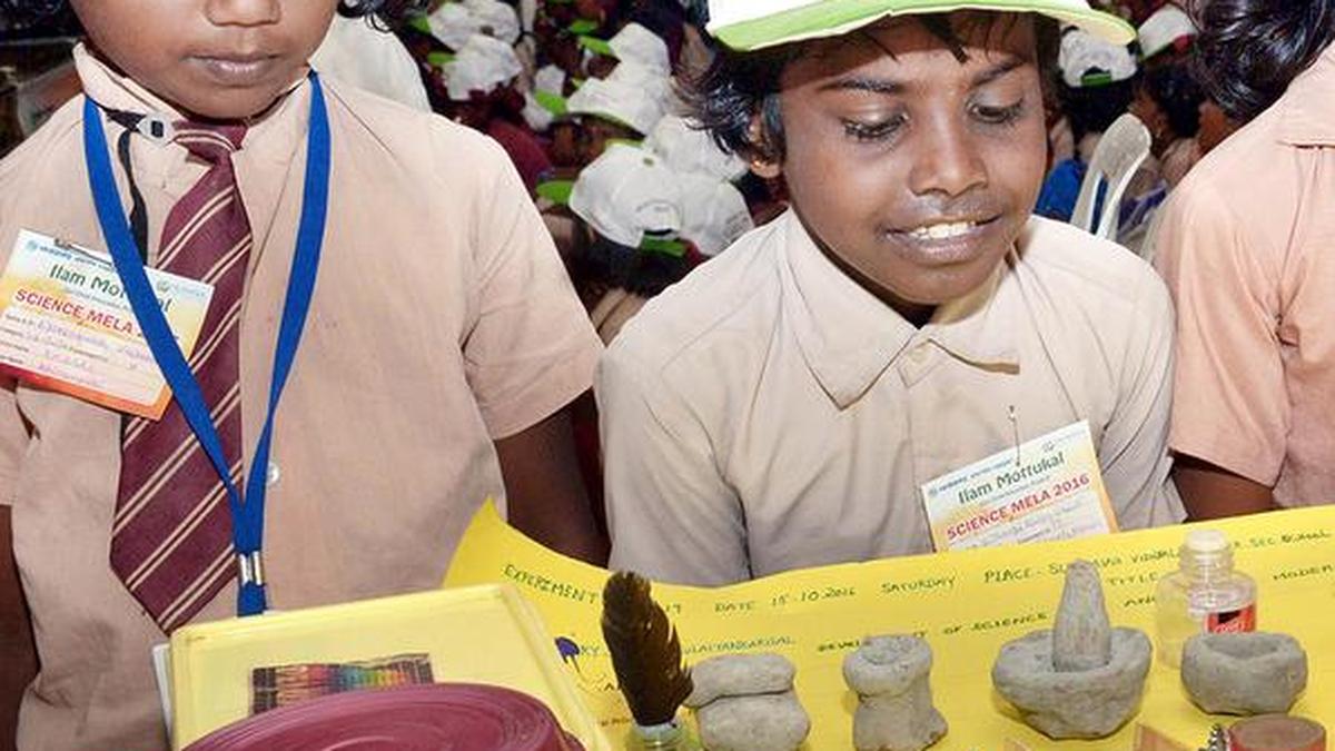 Science exhibition held - The Hindu