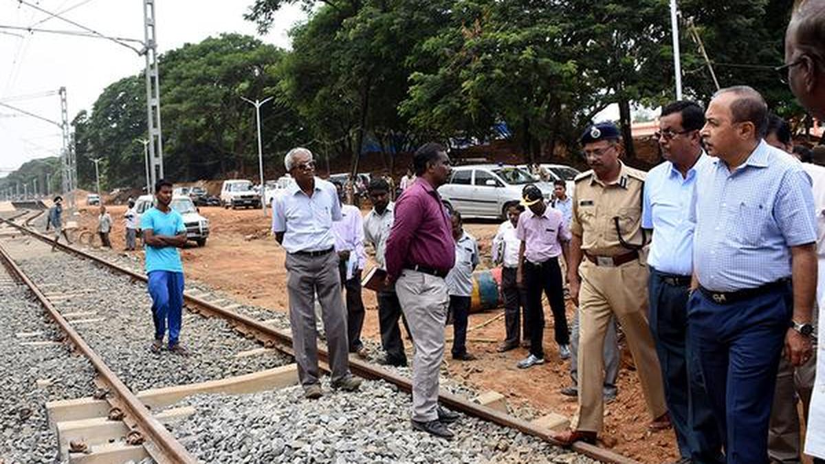 Tambaram rail passenger terminal to be ready by year-end - The Hindu