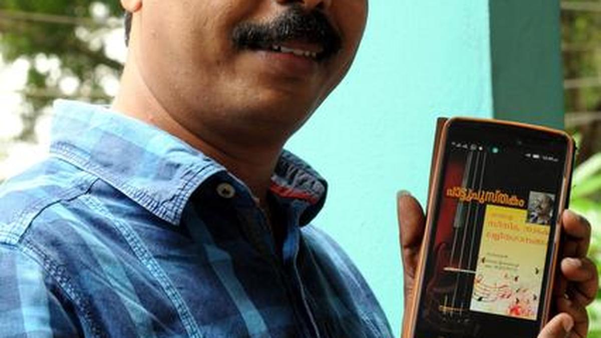 'Pattupusthakam' is a songbook in a mobile - The Hindu