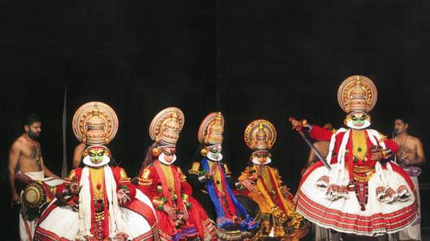 Behind the colours of Kathakali - The Hindu