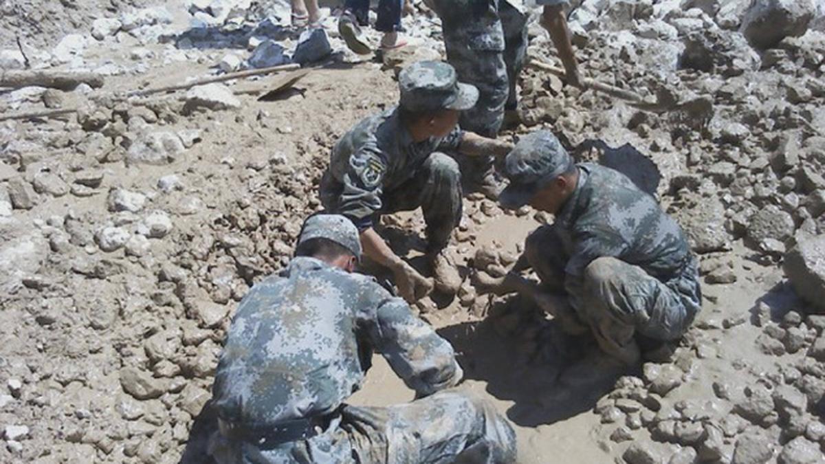 China mudslides leave 127 dead - The Hindu