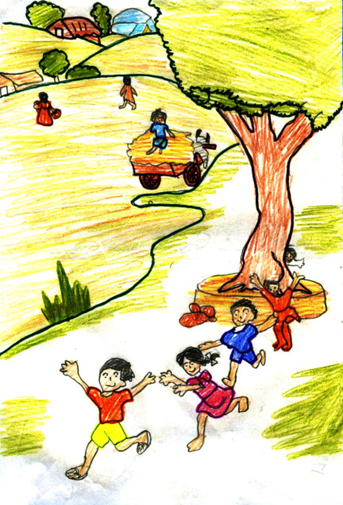 Drawings from Kasargod - The Hindu