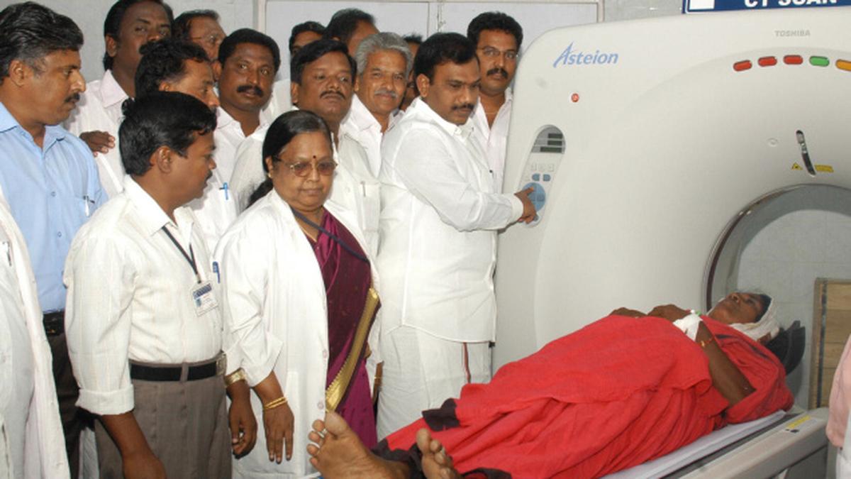 Perambalur GH gets new CT scan - The Hindu