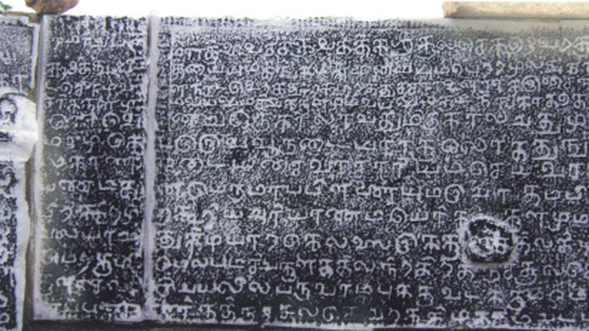 Rare inscriptions of Pandya period found - The Hindu