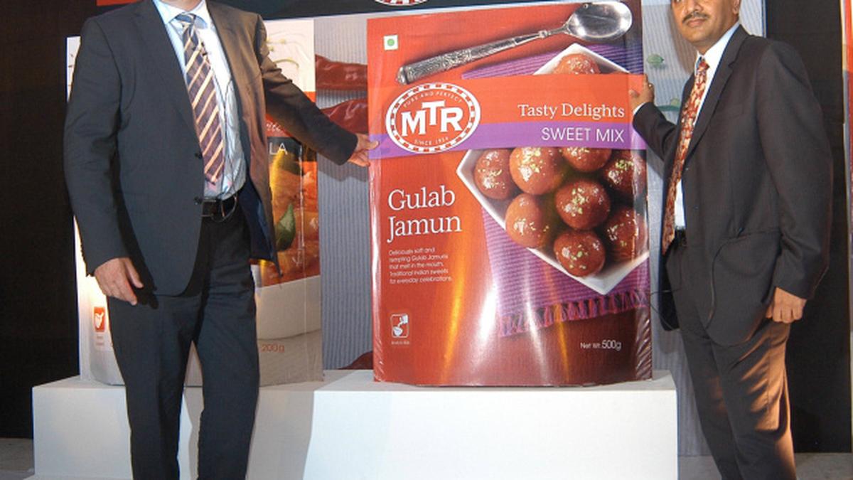 MTR Foods re-launches packaged food brand - The Hindu