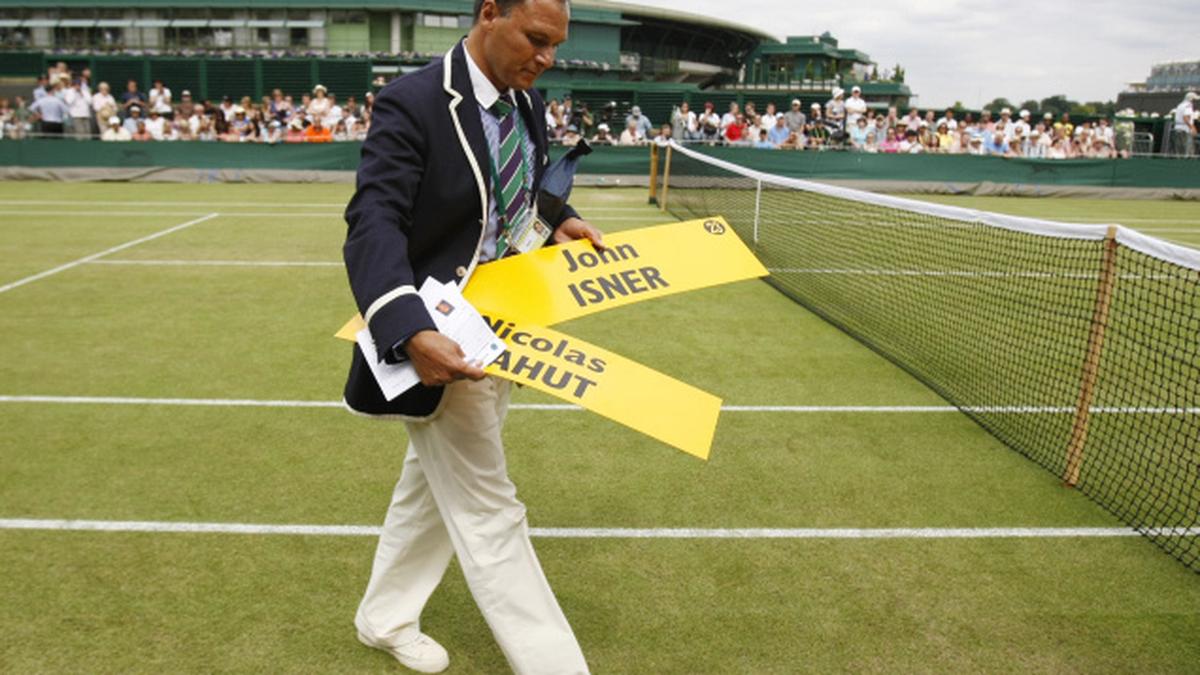 Wimbledon umpire enters tennis history - The Hindu