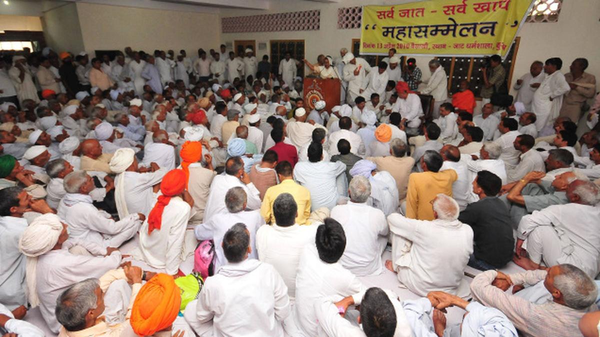 Khap panchayat: signs of desperation? - The Hindu