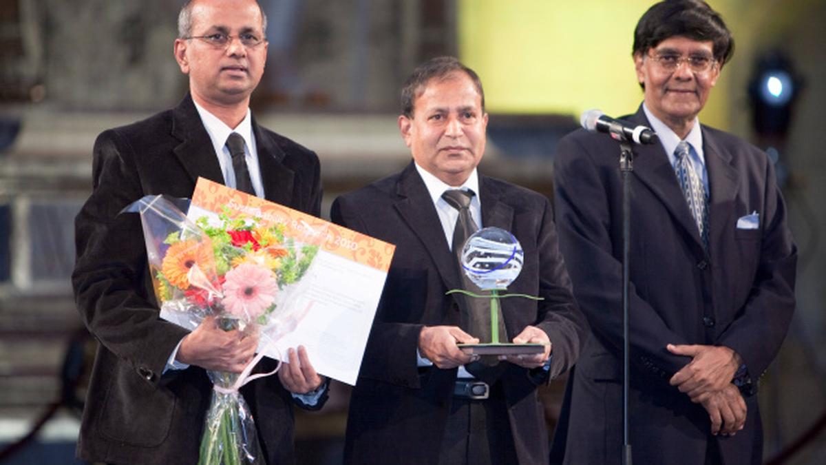 Antrix ISRO bags Globe Sustainability Research Award - The Hindu