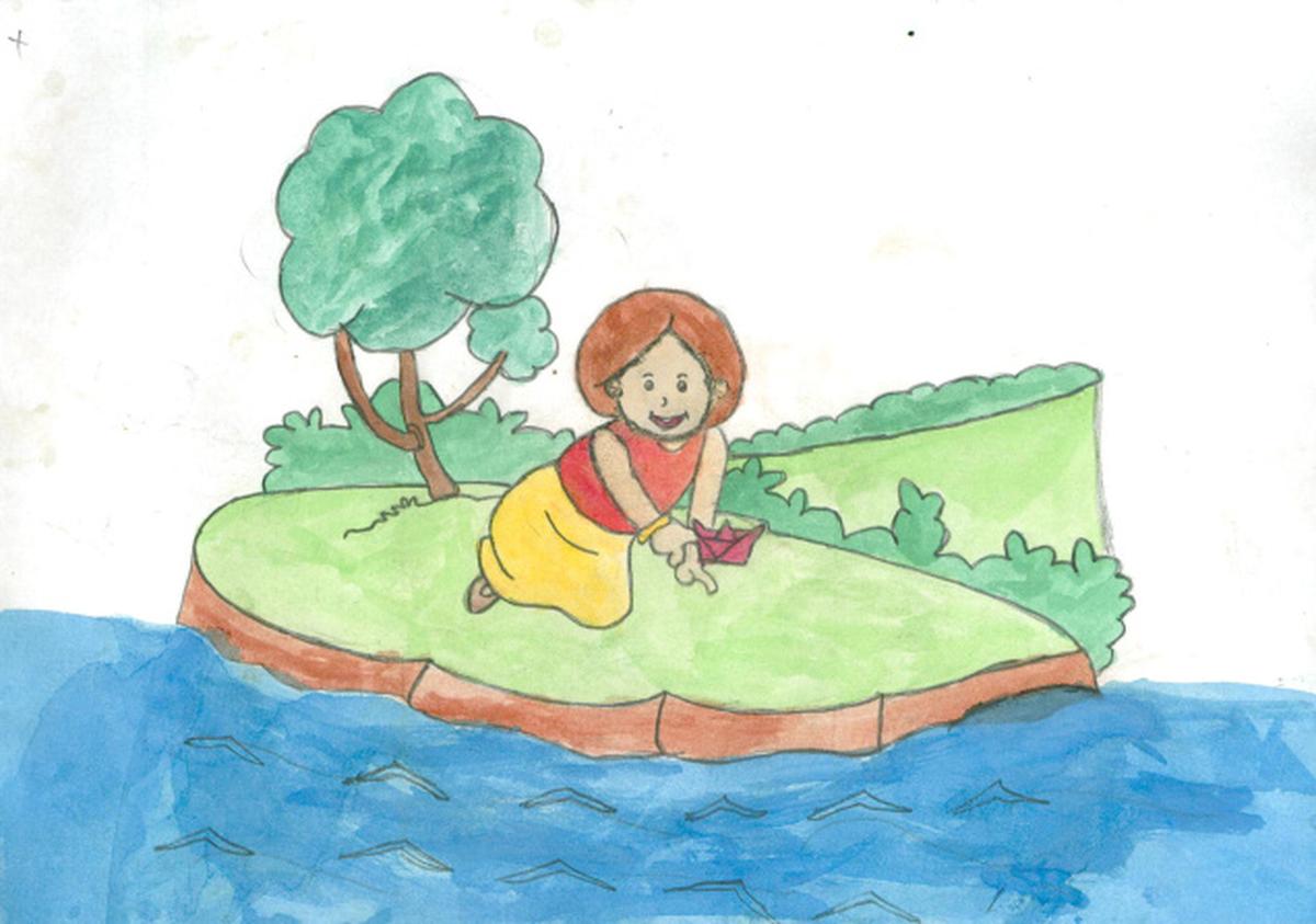 Paintings from Young World Thrissur region - The Hindu