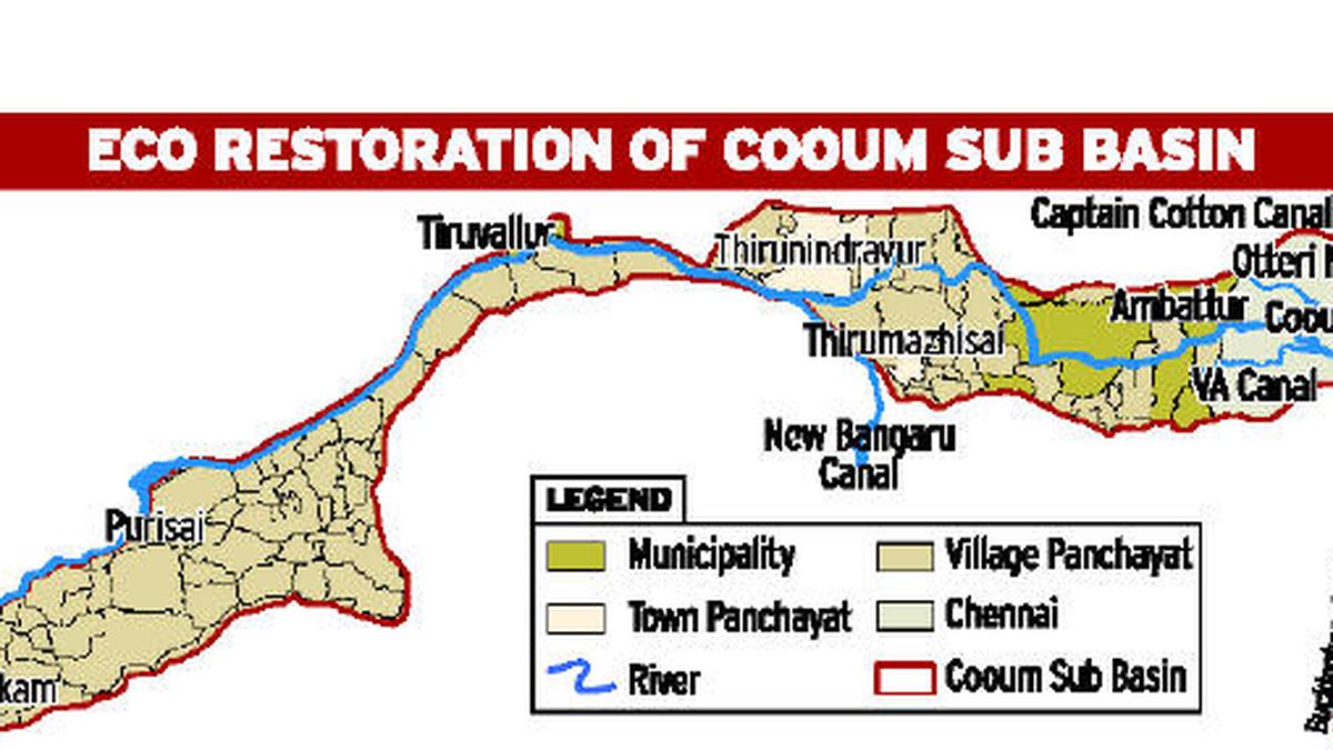 Cooum encroachments enumeration to be over soon - The Hindu