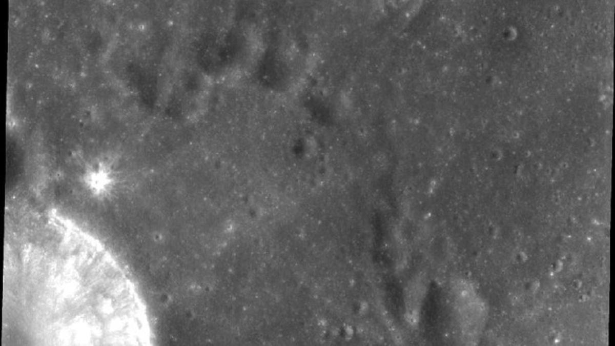 Ice deposits on the other side of the moon - The Hindu