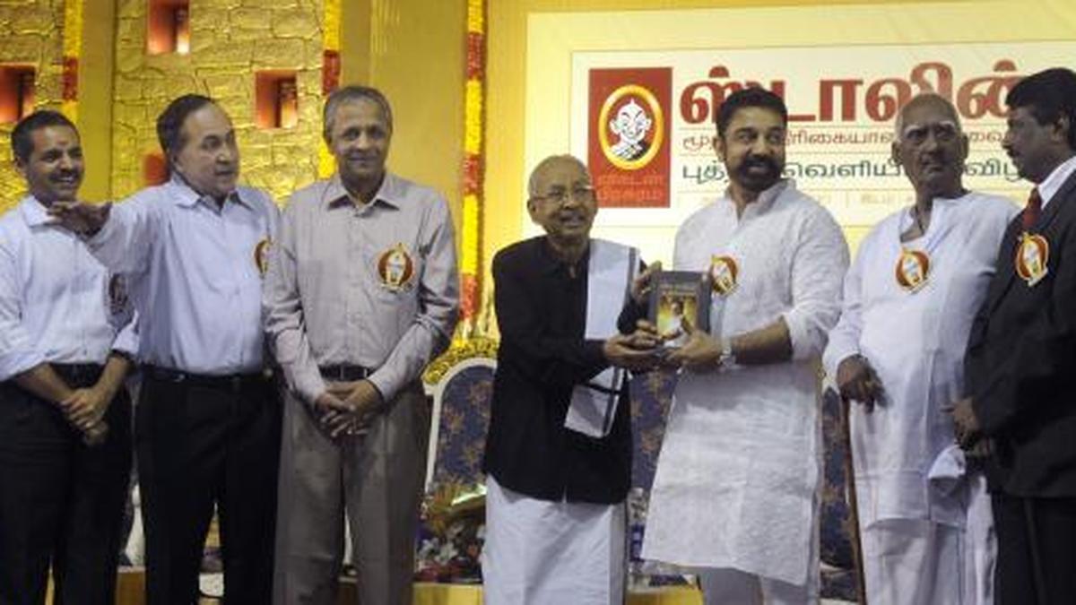 Accessibility is Stalin’s trait: N. Ram - The Hindu