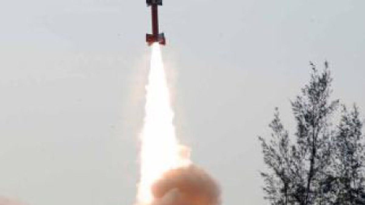 ISRO conducts flight testing of advanced sounding rocket - The Hindu