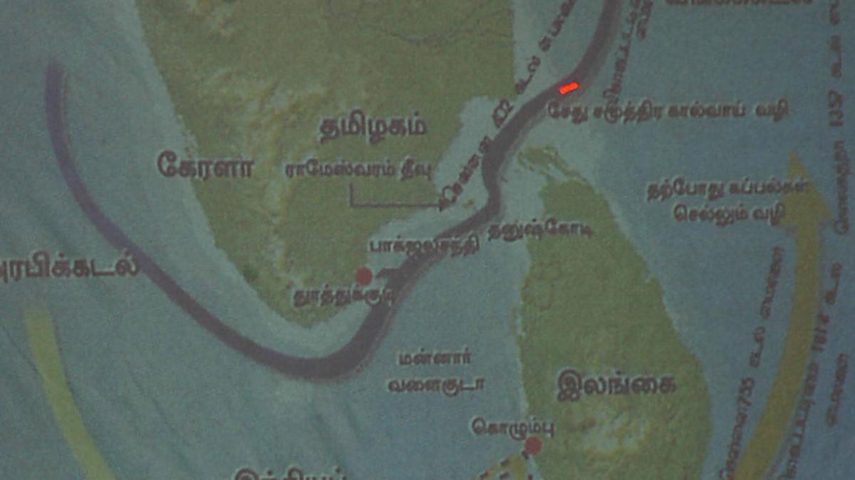 TN urges Centre to expeditiously execute Sethu project - The Hindu