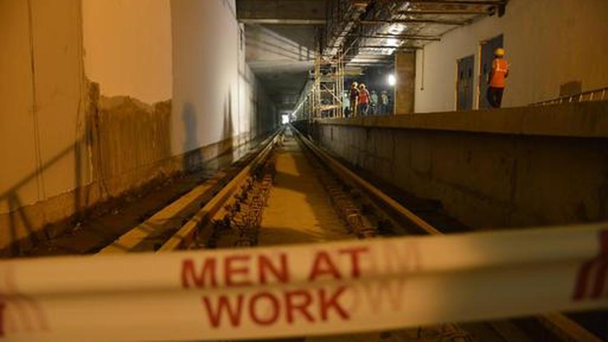 Three Green Line metro stations to be ready by December - The Hindu