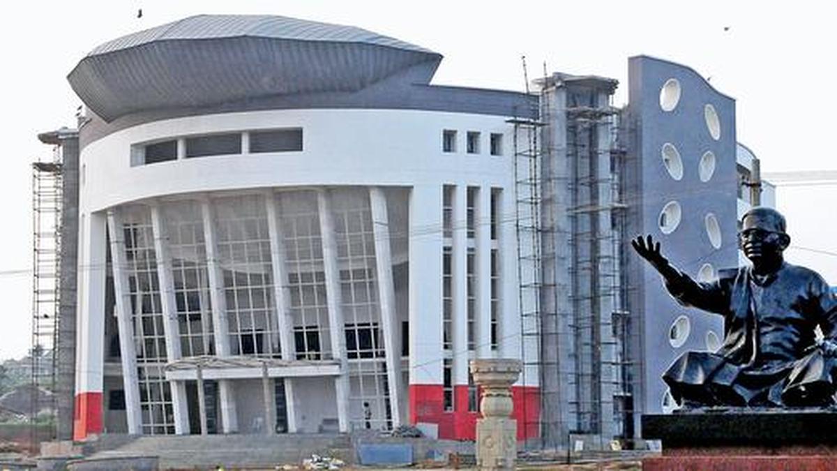 AU convention centre may miss deadline - The Hindu