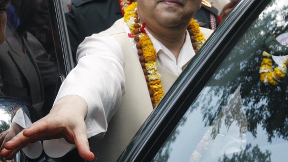 Last Nepal king breaks ancient taboo - The Hindu