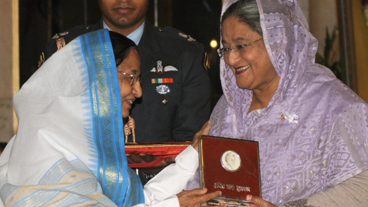 Hasina recalls her historic moment with Indira Gandhi - The Hindu