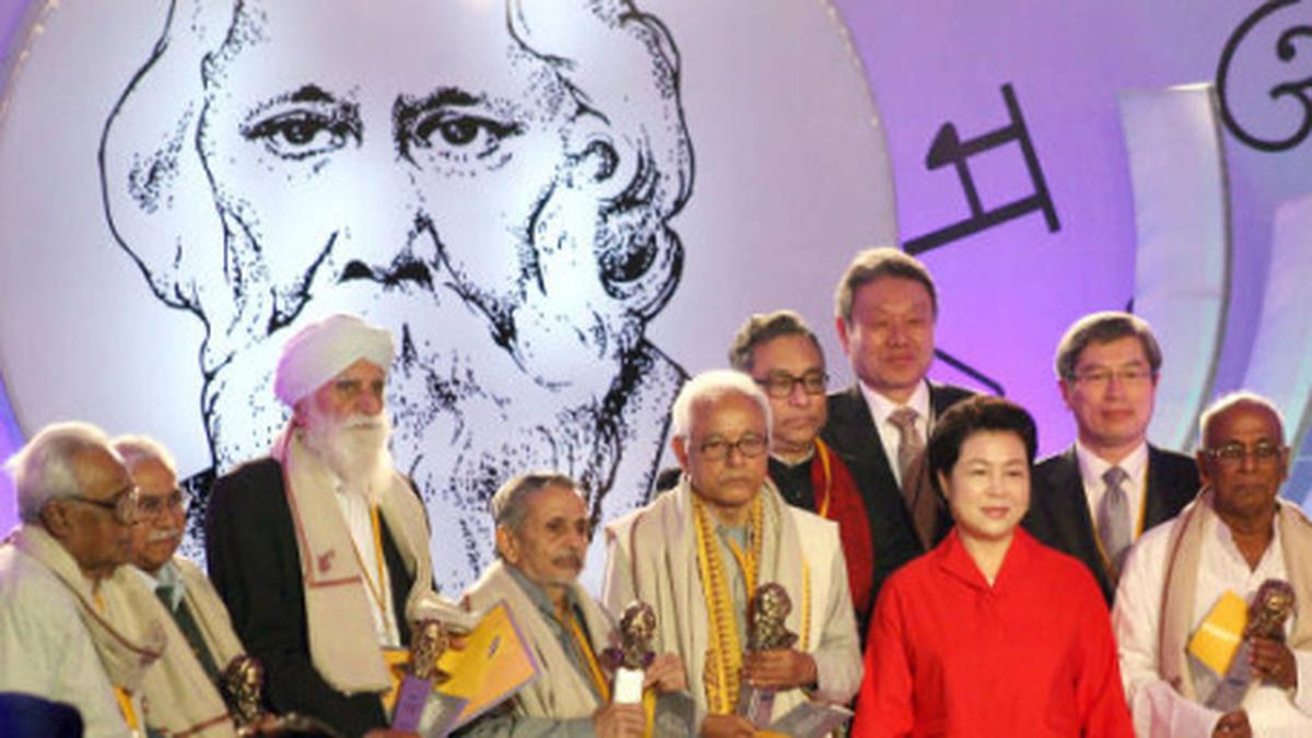First Tagore Literature Awards bestowed - The Hindu