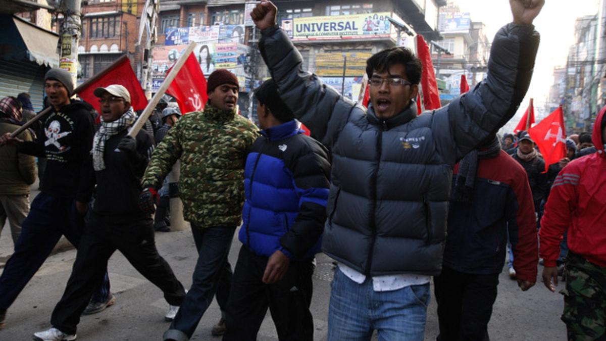 Violence during Nepal bandh - The Hindu