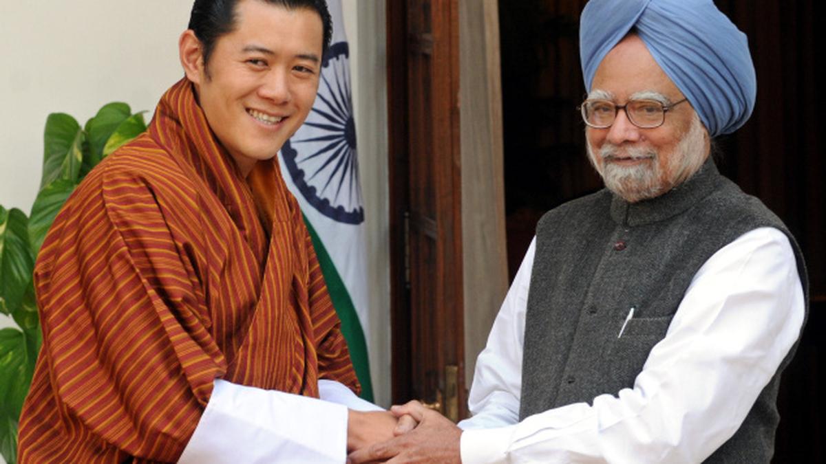 King Wangchuk's visit to India - The Hindu