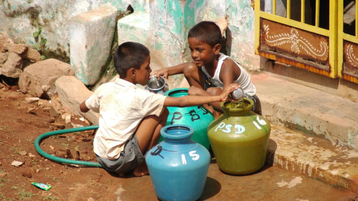 Village in Dindigul gets water under Swajaldhara project - The Hindu