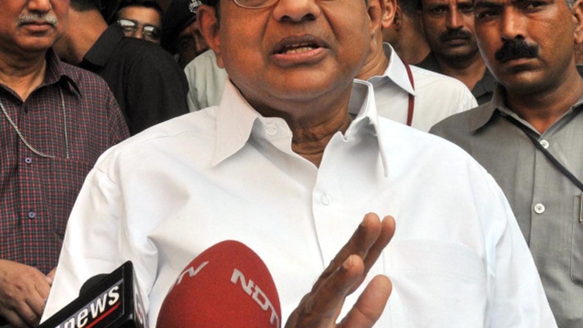 Role of state actors in 26/11 not ruled out, says Chidambaram - The Hindu