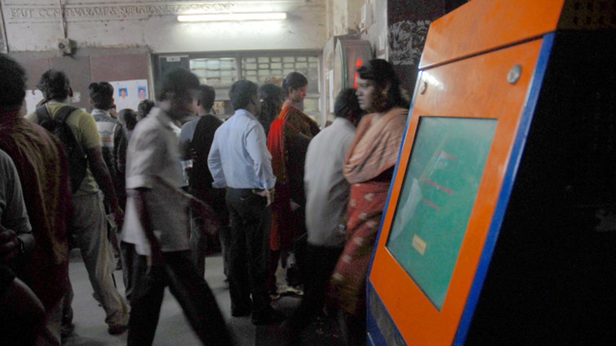 Despite ticket vending machines, Chennai suburban rail users face long ...