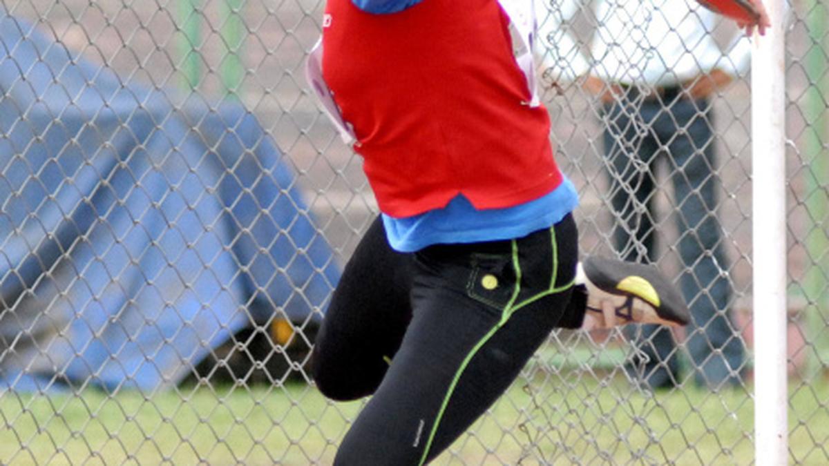 Seema Antil grabs discus gold with last-round effort - The Hindu