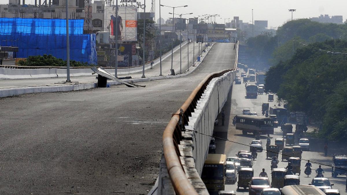 India’s longest flyover to be thrown open by Diwali - The Hindu