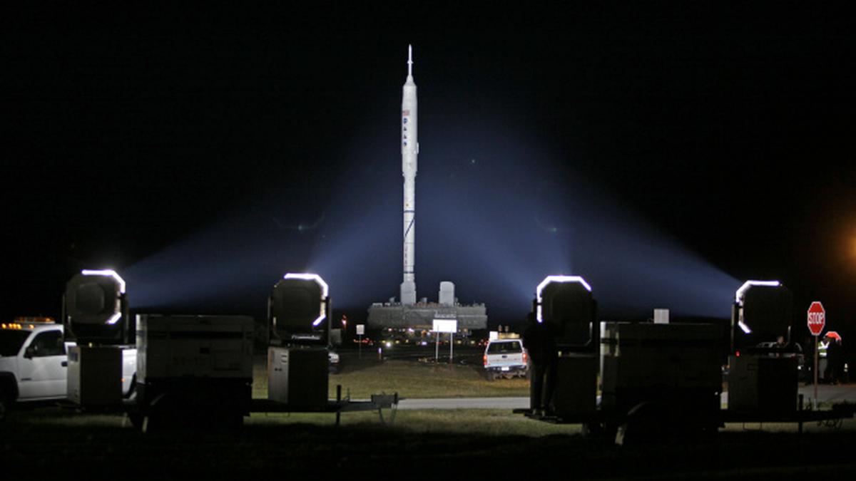 NASA’s new rocket set for test flight - The Hindu