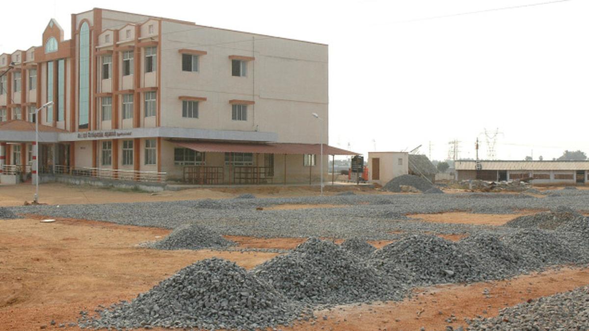 New vehicle testing track at RTO - The Hindu