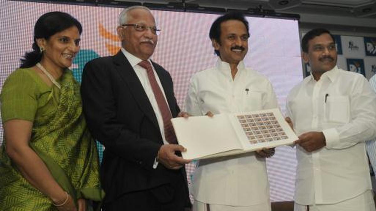 Special stamp on Apollo Hospitals released - The Hindu