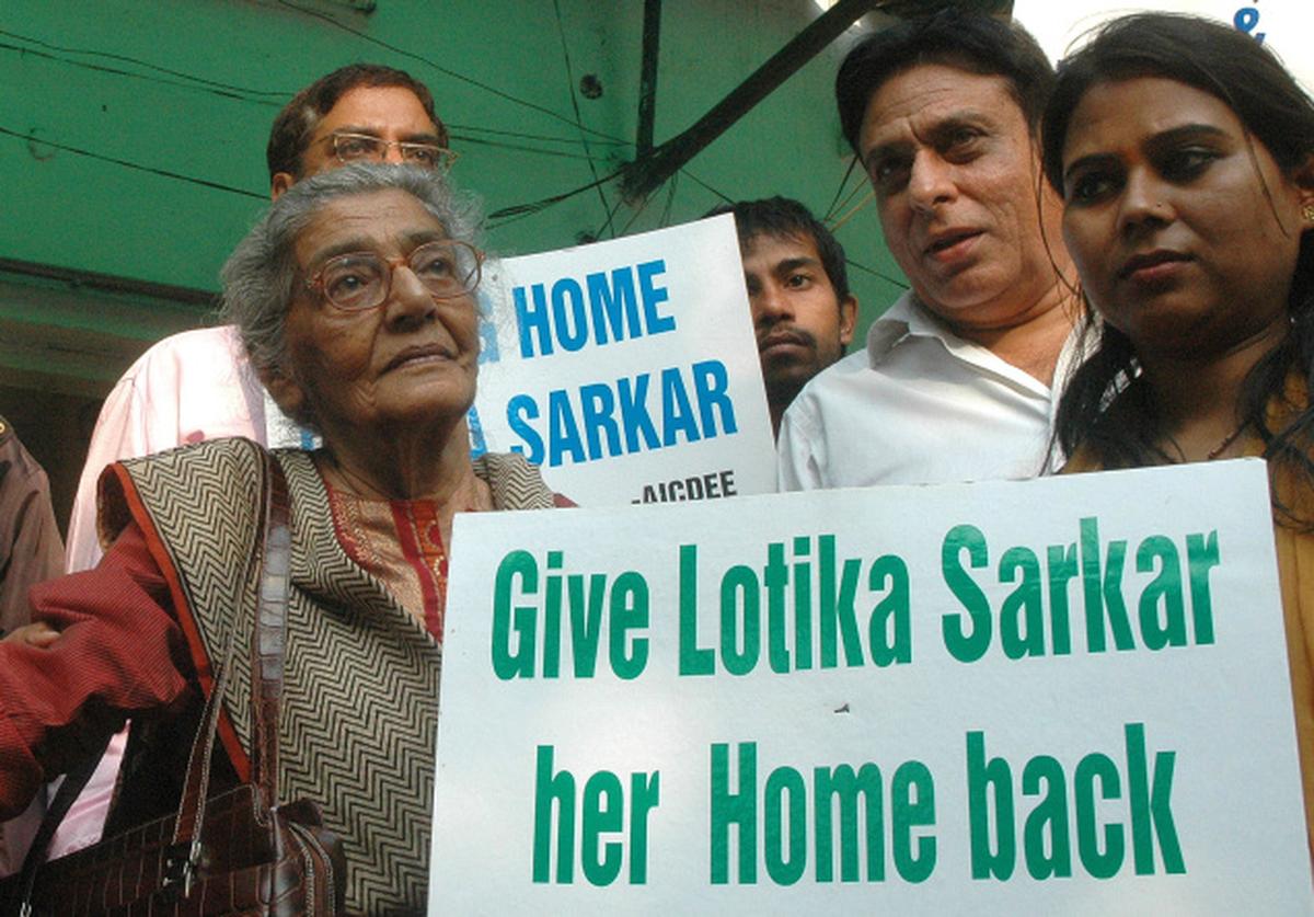 Lotika Sarkar wants to be back in her house - The Hindu