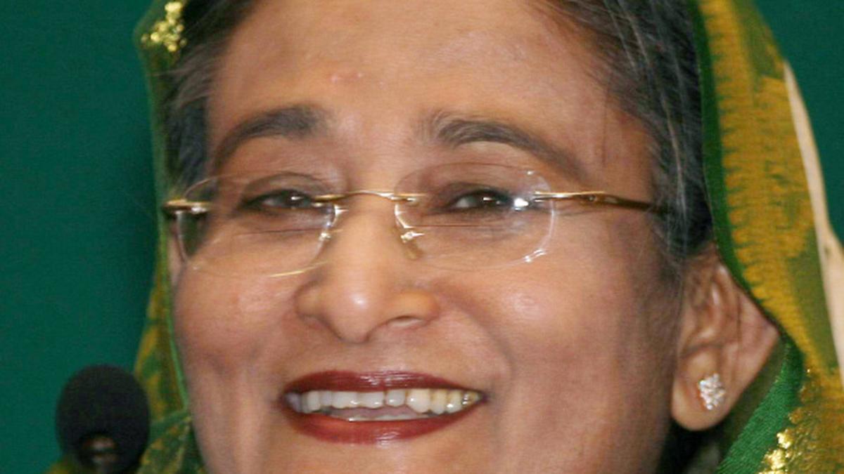 Sheikh Hasina chosen for Indira Gandhi Peace Prize - The Hindu