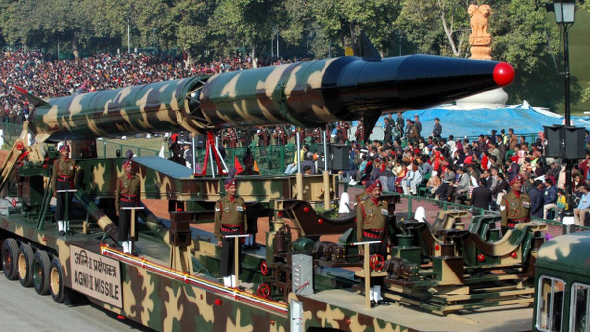 Agni II missile fired first time after sunset - The Hindu