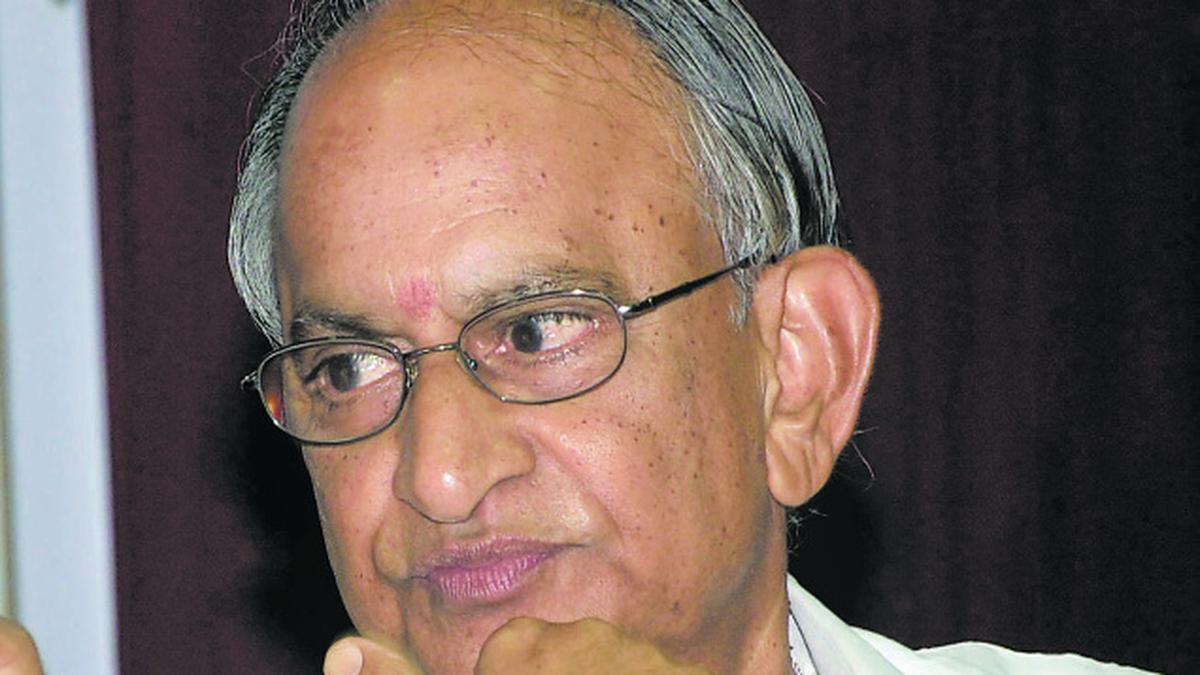 GITAM founder MVVS Murthi passes away in road accident in USA - The Hindu