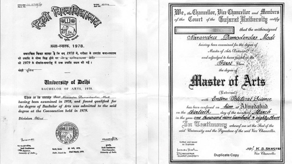 Narendra Modi’s degree ‘authentic’: Delhi University Registrar Tarun ...