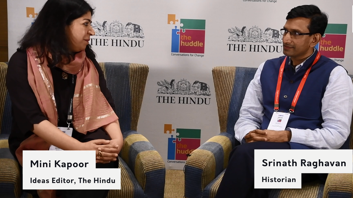 Watch | The Hindu Huddle: Srinath Raghavan in conversation with Mini ...